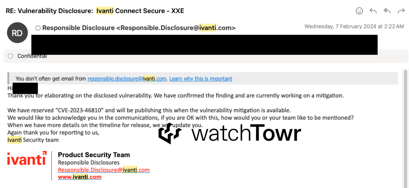 Ivanti Connect Secure CVE-2024-22024 - Are We Now Part Of Ivanti?